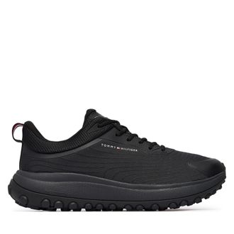 Tommy Hilfiger Sneakers Tommy Hilfiger The Canyon X M Knit Runner FM0FM06067 Schwarz