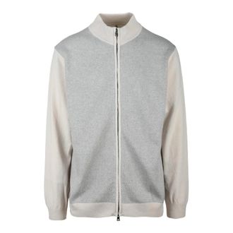 LUIGI BORRELLI NAPOLI Strickjacke - - Knitwear - Herren - Grau - 4XL