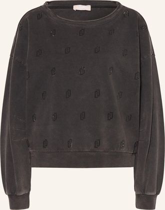 Liu Jo Liu Jo Sweatshirt Mit Schmucksteinen schwarz