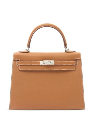 Hermès sac à main Kelly 25 (2024) - Marron
