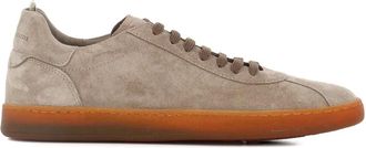Officine Creative baskets en daim à lacets - Tons neutres