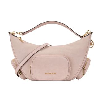 Michael Kors Wildleder-Umh&auml;ngetasche - - Bags - Damen - Rosa - ONE SIZE