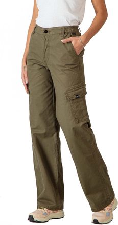 Reell Women Marusha Cargo Clay Olive Canvas 27