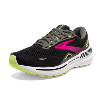 Brooks 1203811D037 Adrenaline GTS 23 Sneaker Damen Black/Gunmetal/Sharp Green EU 35.5