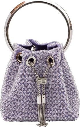 Jimmy Choo London Femme, Sacs, Violet, Taille: ONE Size Bucket Bag