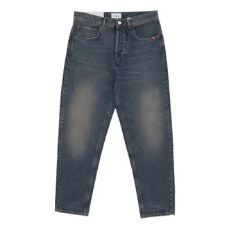Amish Lange 5-Pocket-Jeans - - Jeans - Herren - Blau - W34