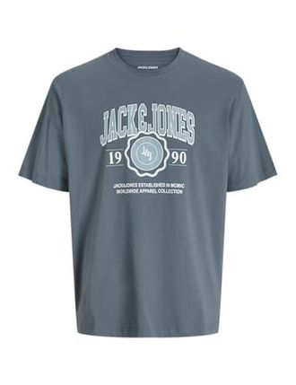Jack & Jones Jjmako Tee SS Crew Neck, temp&ecirc;te, L