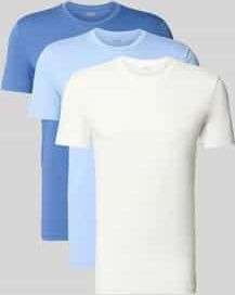 Ralph Lauren Regular Fit T-Shirt-Set aus reiner Baumwolle im 3er-Pack