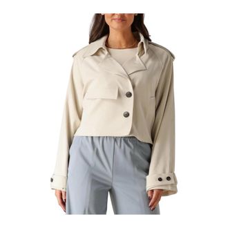Gestuz Kurze Jacke - - Coats - Damen - Beige - L