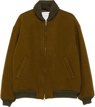 A Kind Of Guise veste bomber Bajar à fermeture zippée - Vert