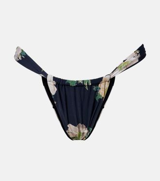 Montce Swim Culotte de bikini Liz &agrave; fleurs