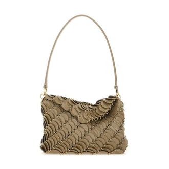 Paco Rabanne Femme, Sacs, Beige, Taille: ONE Size Paco Shoulder Bag