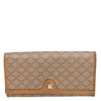 Celine Pre-owned Beschichtetes Canvas portemonnaies - - Pre-owned - Damen - Beige - ONE SIZE