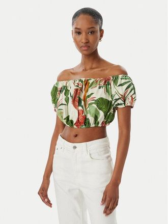 Guess Bluse W6GHA1 W2447 Gr&uuml;n Regular Fit