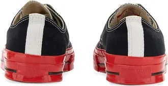 Converse Heart Print Cotton Sneaker - Black