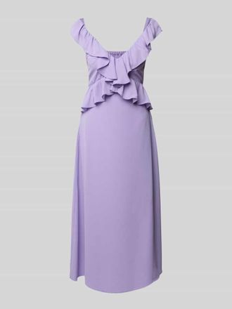 Vila Midikleid mit Volants Modell ELKE