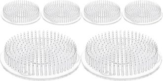 Supvox 6st&uuml;cke Blumenstecknadelhalter Runder Blumenfrosch Mit Saugnapf F&uuml;r Vasenarrangements Blumenstecknadelhalter Transparent F&uuml;r Blumenarrangements Und Pf