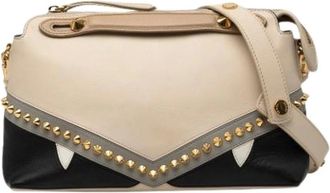 Fendi Sac port&eacute; &eacute;paule Pre-owned By the Way - Femme - Pre-owned - Beige - Taille: ONE Size