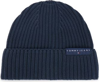 Tommy Jeans M&uuml;tze Tommy Jeans Tjm Linear Logo Beanie AM0AM14865 Dunkelblau