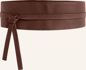 Vanzetti Tailleng&uuml;rtel Aus Leder braun