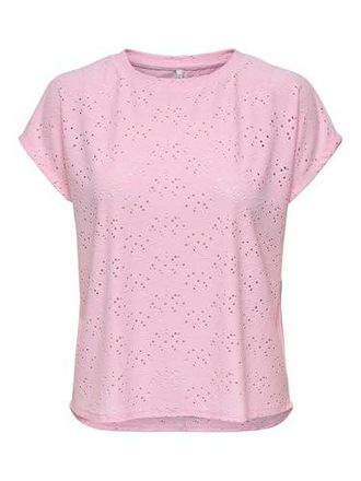 Only Female Onlsmilla Top S/S JRS Noos pour Femme, Roseate Spoonbill, S