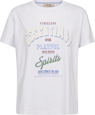 Mos Mosh MOS Mosh, Femme, Tops, Blanc, Taille: 44 FR T-Chemises