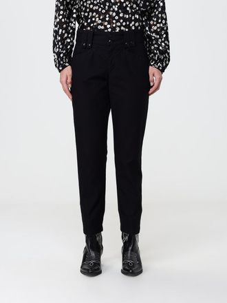 Isabel Marant Pantalon skinny Birdy en coton stretch &agrave; taille mi-haute