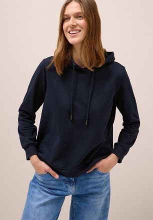 Cecil Hoodie in weicher Sweatqualit&auml;t