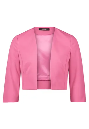 Vera Mont Damen Blazer-Jacke ohne Verschluss 42, Rose Pink