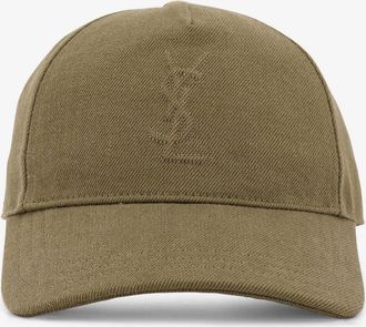 Saint Laurent Cassandre logo denim hat - SAINT LAURENT - gender_Man
