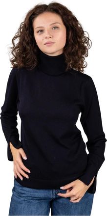 Seventy Femme, Pulls, Bleu, Taille: 38 FR Turtleneck