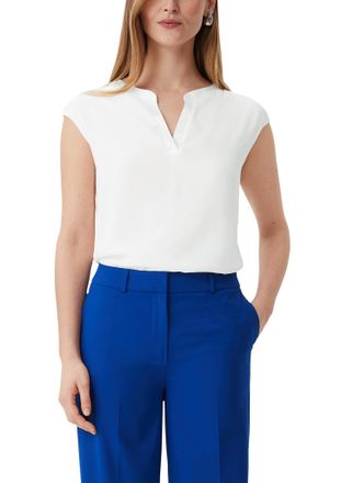 Comma Damen 601.11.899.12.130.1279243 T Shirt, Wei&szlig; (Offwhite 0120), 46 Gro&szlig;e Gr&ouml;&szlig;en EU