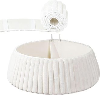 Generic Weihnachtsbaumkragen - Bohemian-Chic-Baumrock, weiche und Elegante Weihnachtsdekoration | Zubehör für Wohnzimmer, Büro, Eingang, Terrasse, Geschäft, E