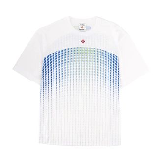 Casablanca T-shirt Technique Tennis - Homme - Tops - Blanc - Taille: XL