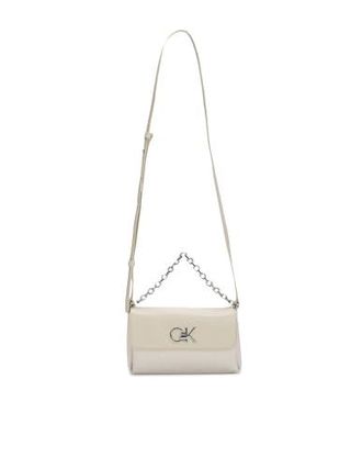 Calvin Klein Mini sac bandouli&egrave;re textile cuir PU Femme