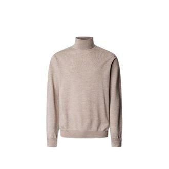Fa&ccedil;onnable Pull col roul&eacute; en laine