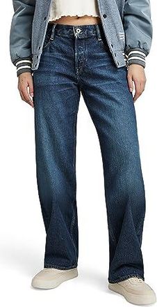 G-Star Femme Jean Judee Loose Low Waist, Bleu (worn in himalayan blue D22889-D317-G122), 26W / 32L