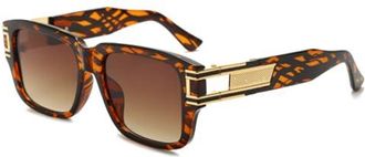 Generic 2026 Neu Mode Klassische Quadratische Sonnenbrille M?nner Vintage Design Sonnenbrille Femme, C5, Taille unique