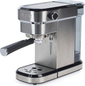 Salter Salter Espressomaschine mit Milchaufsch&auml;umer und Kanne - Einzel- oder Doppelbezug, 20-Bar italienische Druckpumpe, f&uuml;r gemahlenen Kaffee geeignet, 1,1