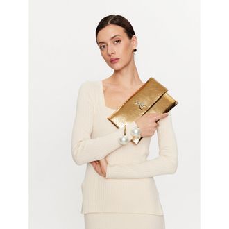 Patrizia Pepe Handtasche Patrizia Pepe CB5460/L041 Goldfarben