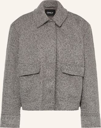 Only Boucl&eacute;-Blouson grau