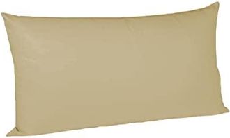 Fleuresse Fleuresse Colours Kissenbezug, Mako Satin, Sand, 40 x 80 cm