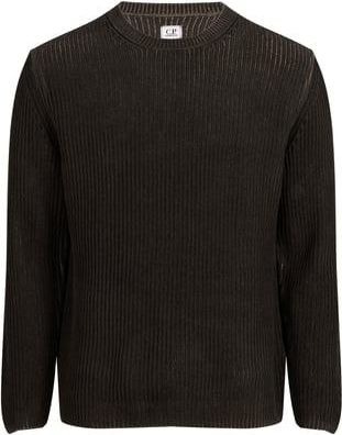C.P. Company Pull droit col rond en coton