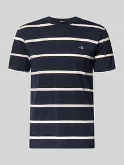 GANT Regular Fit T-Shirt mit Logo-Stitching