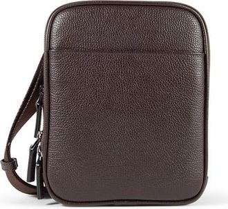 Saison 1865 Sacoche &agrave; bandouli&egrave;re en cuir grain&eacute;
