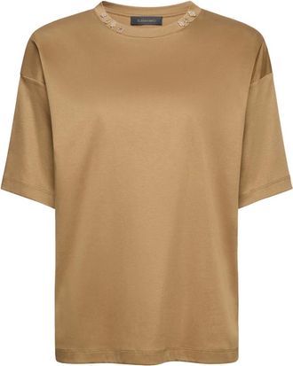 Elena Miro Femme, Tops, Brun, Taille: 42 FR 022 Oliva T-shirt