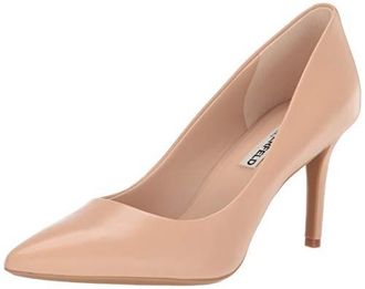 Karl Lagerfeld Karl Lagerfeld Paris Womens Royale Dress Pump, Nude, 10