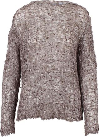Christian Wijnants Femme, Blouses et Chemises, Multicolore, Taille: 40 FR Haut Tricot Transparent en Fil Tiss&eacute;