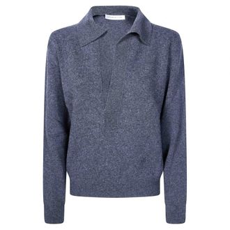 Victoria Beckham Round-Neck Strickwaren - - Knitwear - Damen - Grau - S