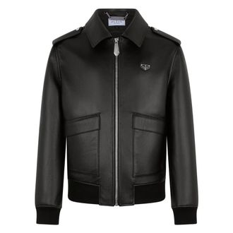 Philipp Plein Veste daviation - Homme - Vestes - Noir - Taille: 2XL